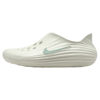 Nike耐克 ReactX Rejuven8 一脚蹬 洞洞鞋 男款 白色HV5060-005