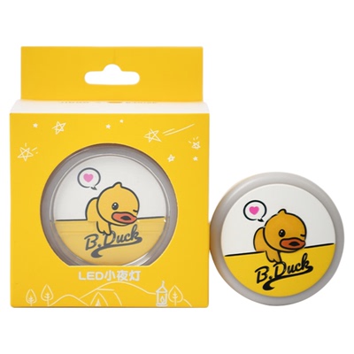 小黄鸭插电LED小夜灯床头灯