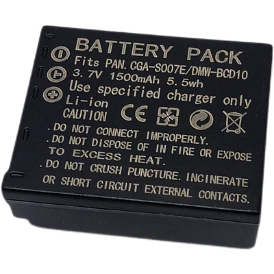 CGA-S007E BCD10电池适用松下DMC-TZ1 TZ2 TZ3 TZ4 TZ5 TZ11 TZ15