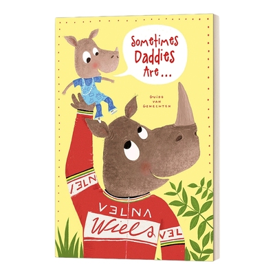 英文原版 Sometimes Daddies Are... 有时候爸爸是... 儿童早教启蒙绘本 父爱亲情主题 亲子共读睡前图画书 英文版 进口英语书籍