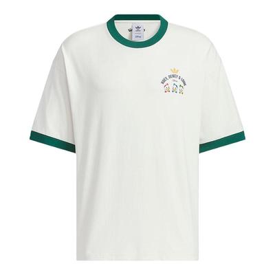 阿迪达斯短袖男女同款透气T恤