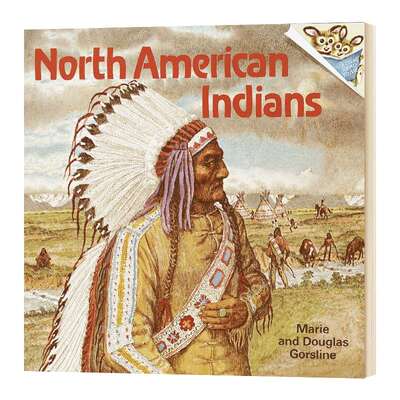 北美印第安人的故事 英文原版绘本 North American Indians 儿童英语图画故事书 英文版进口原版书籍