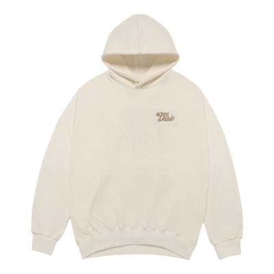 ADLV秋冬季HOSHI权顺荣明星同款连帽卫衣字母印花男女同款连帽衫