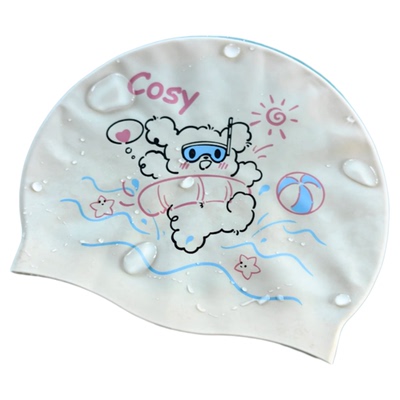 看一眼超可爱的卡通多巴胺硅胶帽