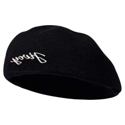 正反两戴前进贝雷帽女显脸小帽子