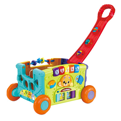 伟易达过家家玩具露营购物小推车