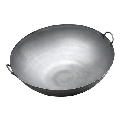 农村大铁锅炒菜锅厨师双耳食堂