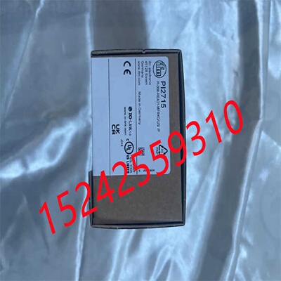 议价PI2715 PI-006-REA01-MFRKG/US/ /P 易福门IFM压力传感器全新