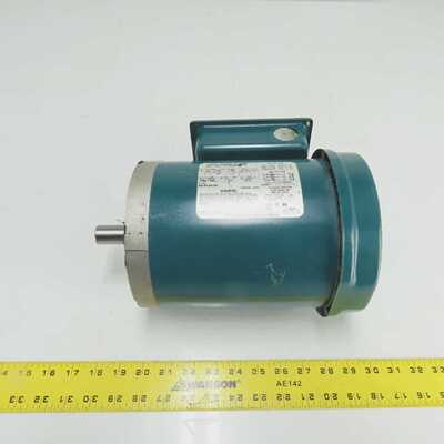 Reliance P14H1448H 1HP AC Electric Motor 230/460V 3Ph FB143T