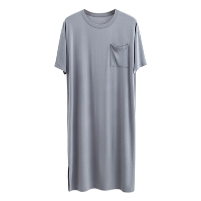 大码男士睡裙夏季一体式术后专用