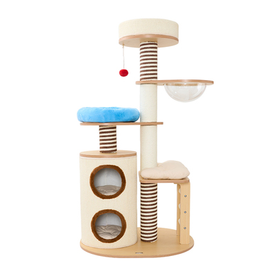 zeze居家木质猫爬架猫窝猫树