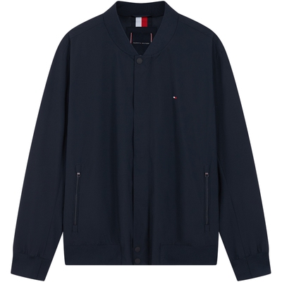 Tommy男装棒球领飞行夹克外套