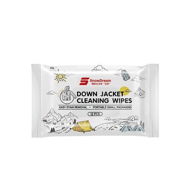 【自营】SnowDream羽绒服清洁湿巾免水洗强力去污渍衣物清洁湿巾
