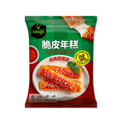 必品阁脆皮年糕346g袋装韩式风味琥珀甜辣小吃炸年糕半成品