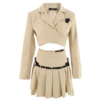 CLOUDSEASON短裙秋季西装套装