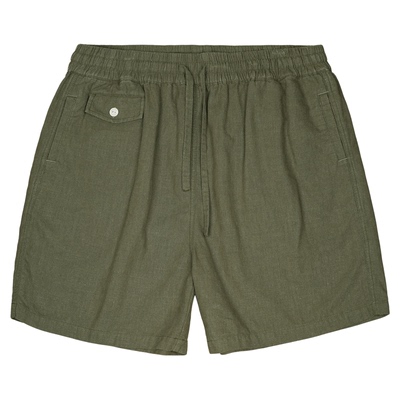 CENLESSS25竹节苎麻休闲短裤