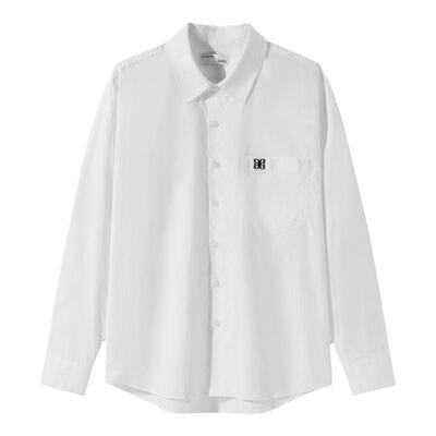 2024年品秋季GXG休闲长袖多色水洗衬衫外套男#G24D033047