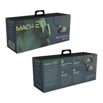 Westone/威士顿MACH 20马赫20动铁2单元HiFi耳机威世顿入耳式耳塞