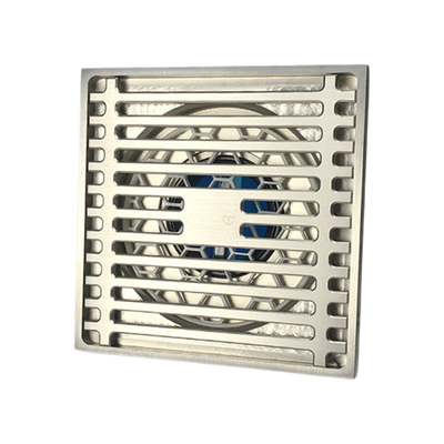 超薄地漏水中舟铜枪灰色通用防臭