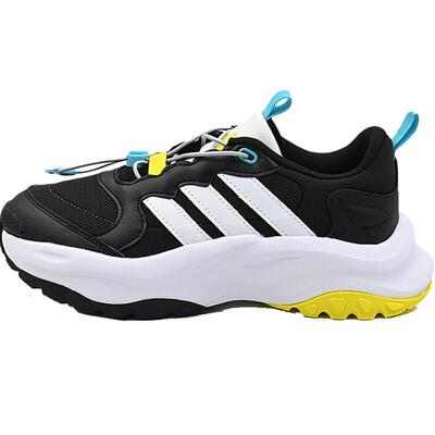 adidas阿迪达斯男女鞋童大童小童抽绳款休闲运动鞋跑步鞋JR5877