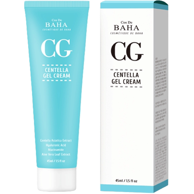 Cos De BAHA CG积雪草面霜修护霜舒缓痘印补水特护凝胶镇定45ml