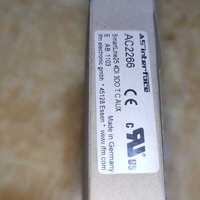 {议价}易福门ifm控制摸块AC2266全新。箱说齐全。喜欢的老板拿