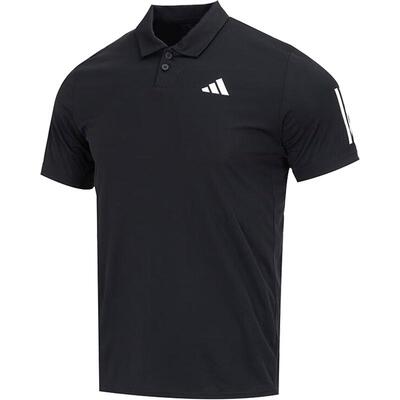 adidas阿迪达斯男子运动休闲翻领短袖T恤IS2294