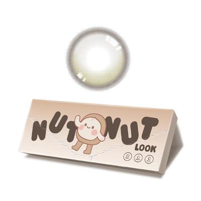 【向往松弛】坚果力美瞳日抛10片氧气牛油果绿中大直径