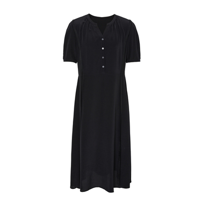 indicia标记桑蚕丝舒适连衣裙