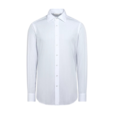 Suitsupply白色棉标准领正装衬衫