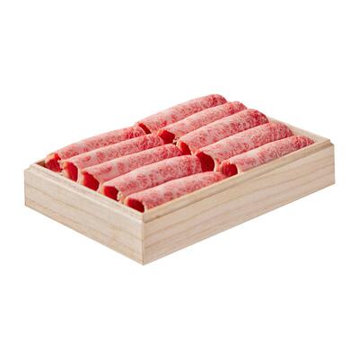 【自营】澳洲进口雪花和牛BMS12羽下肉卷寿喜锅牛肉卷原切肥牛卷