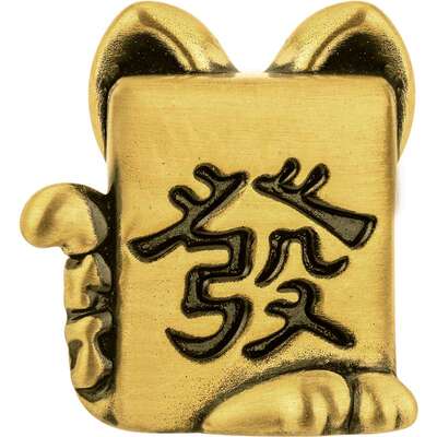 周大福独白复古黄金转运珠