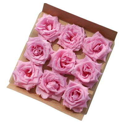 等花来玛丽安蔷薇永生花百合配花