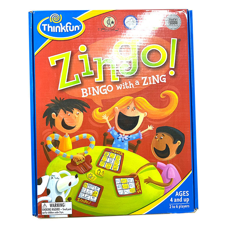 美国thinkfun眼明手快自然拼读玩具Zingo英语启蒙学习儿童桌游4岁_虎窝淘