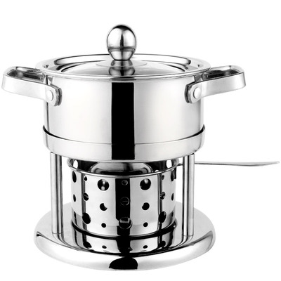 单人小火锅304不锈钢高端户外