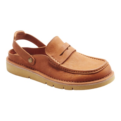 马乐凯意大利水洗马皮勃肯鞋男