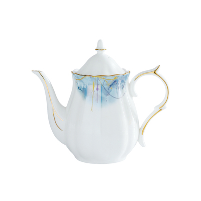 轻奢骨瓷调料瓶油酱醋壶家用厨房陶瓷金边辣椒油壶调料壶厨房味瓶