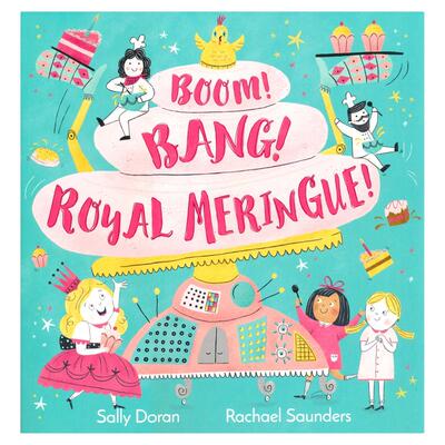 Boom! Bang! Royal Meringue! 英文故事绘本 汉娜公主的生日礼物 亲子共读 睡前故事 幼儿园读物 3-6岁 英文原版进口图书