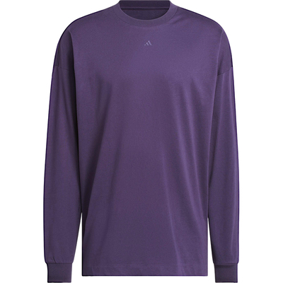 Adidas/阿迪达斯正品ADI BB LS TEE男女宽松针织长袖JX5581
