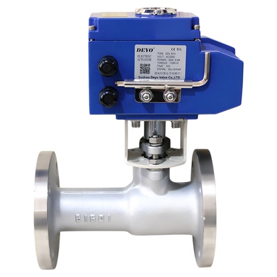 高温蒸汽导热油电动球阀德扬铸钢