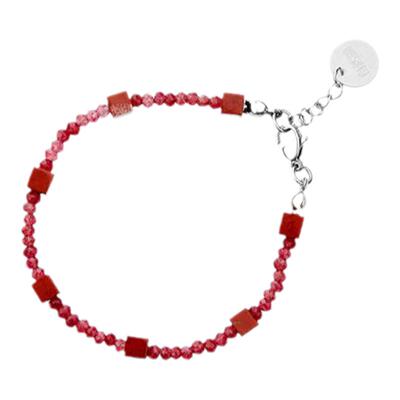 自然论串珠玛瑙米珠手链首饰