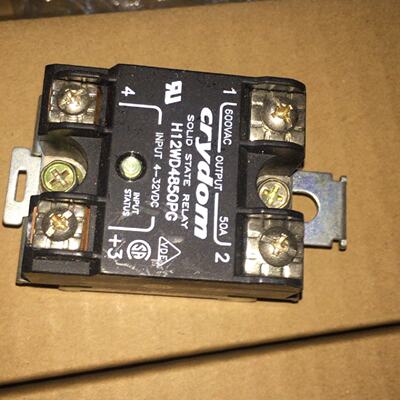 【询价】快达CRYdom固态继电器H12WD4850PG600v50适用
