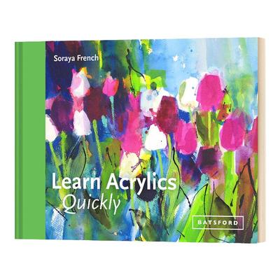 Learn Acrylics Quickly 快速学习丙烯画 美术入门 英文原版