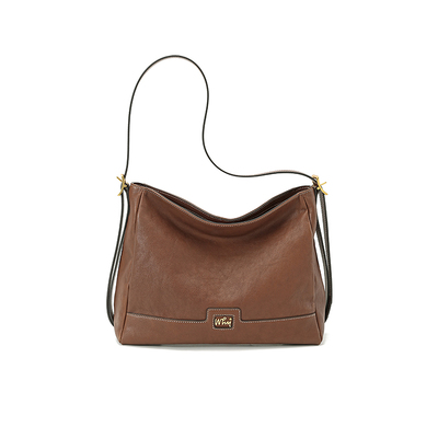 WHY托特头层植鞣皮复古风高级感