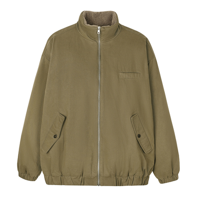 GWIT加厚冬季保暖羊羔毛工装外套