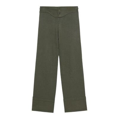 BEAMSBOY合身罗纹长裤简约休闲