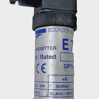 Bourdon-Sedeme E7-13 Pressure Transmitter 400 Bar Industrial