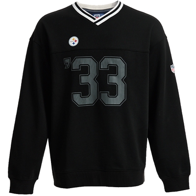 SEASON HIGHNFL联名2026年春季潮流男装卫衣宽松V领纯棉舒适上衣