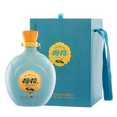 荷花酒金蕊天荷53度1.5L
