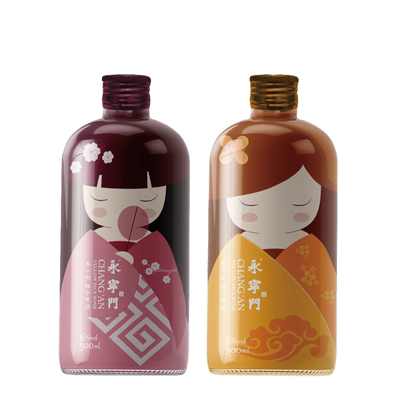 秦小酌唐雅桂花黄酒桃酒手工纯酿